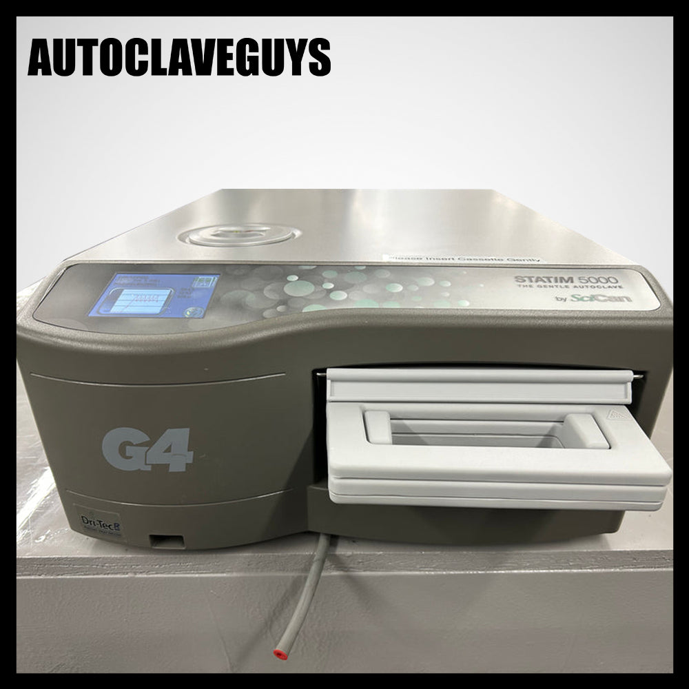 SciCan Statim G4 5000 Autoclave With Six Month Warranty – AUTOCLAVEGUYS