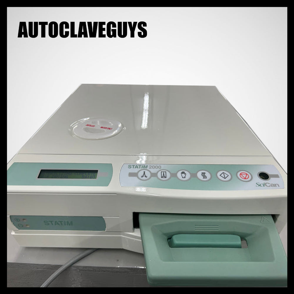 SciCan Statim 2000 Autoclave with Full Warranty Included – AUTOCLAVEGUYS