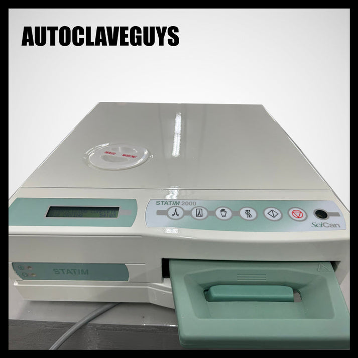 SciCan Statim 2000 Autoclave with Full Warranty Included – AUTOCLAVEGUYS