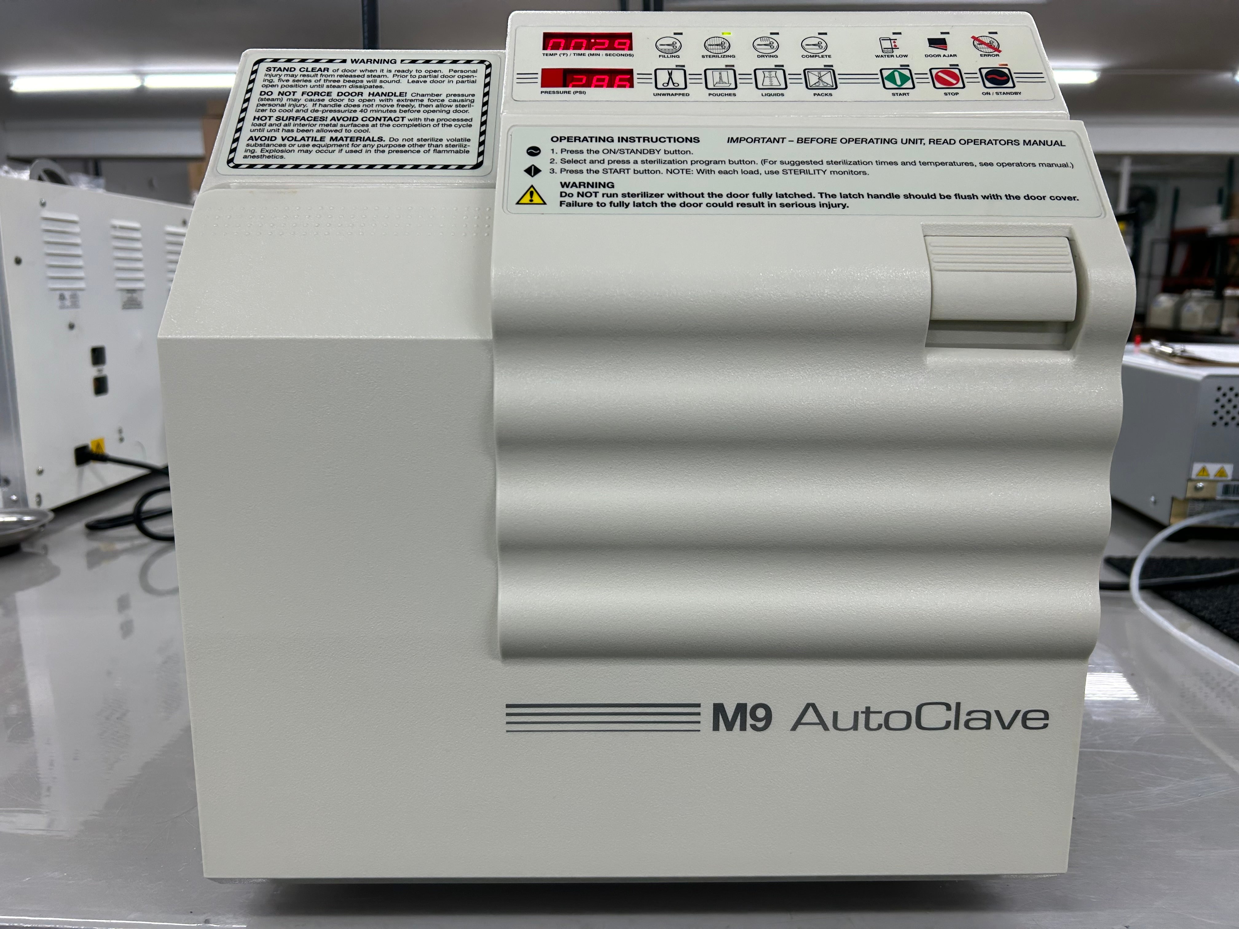 Midmark Ritter M9 Ultraclave Sterilizer / Autoclave | 6 MO Full ...